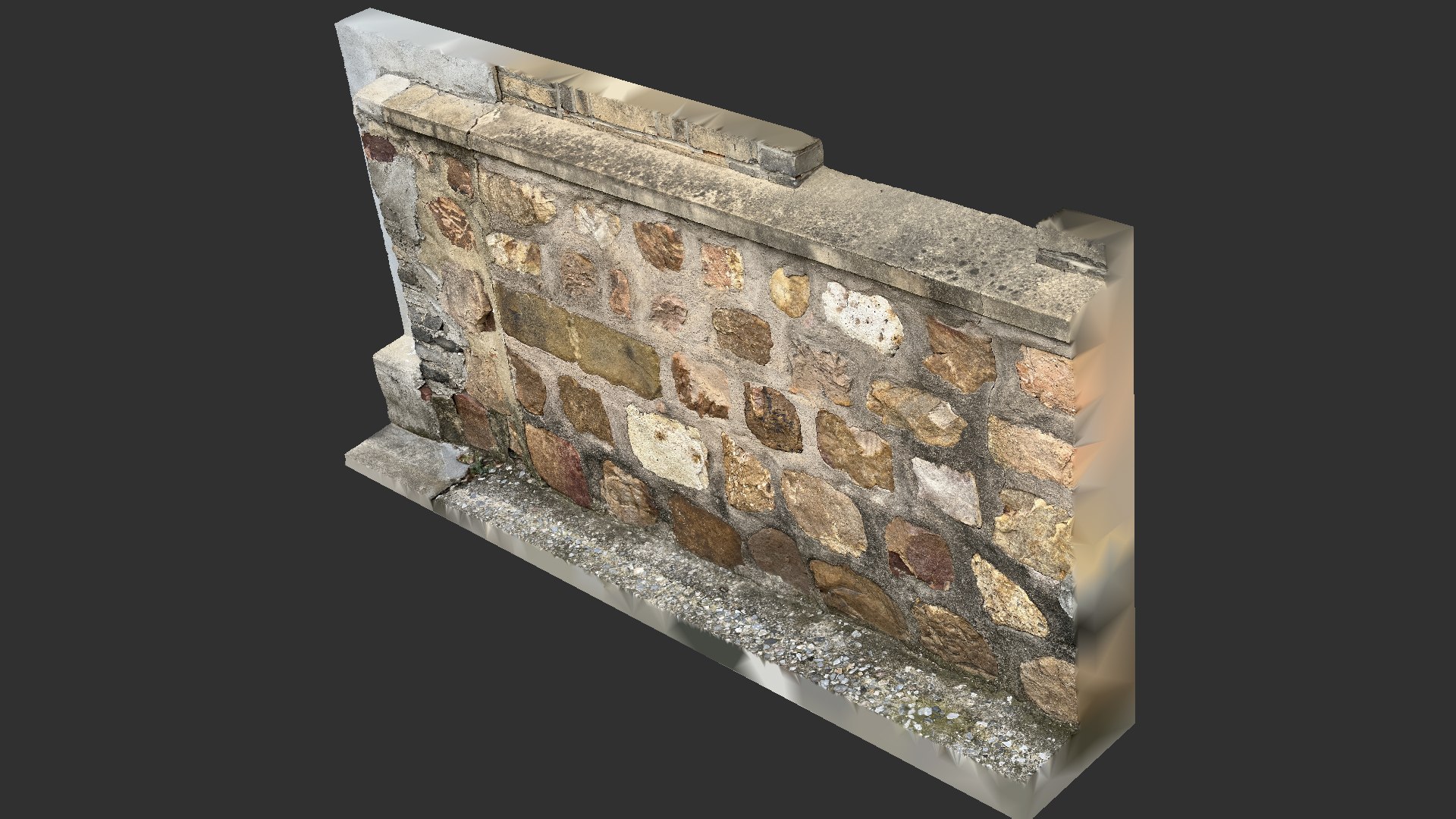 A Stone Wall 3d Scan 3D - TurboSquid 1996108
