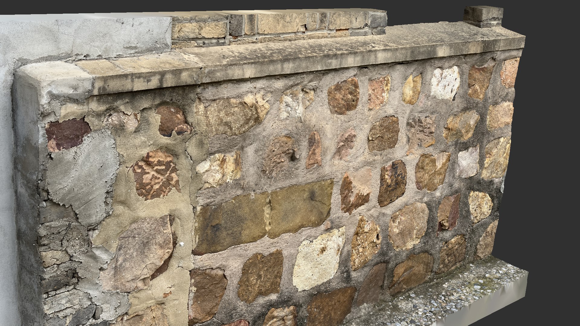 A Stone Wall 3d Scan 3D - TurboSquid 1996108
