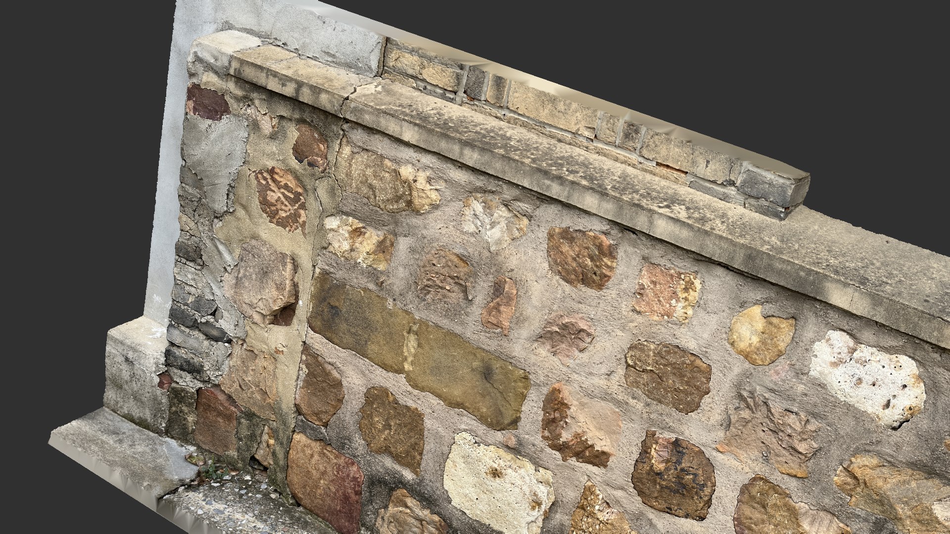 A Stone Wall 3d Scan 3D - TurboSquid 1996108