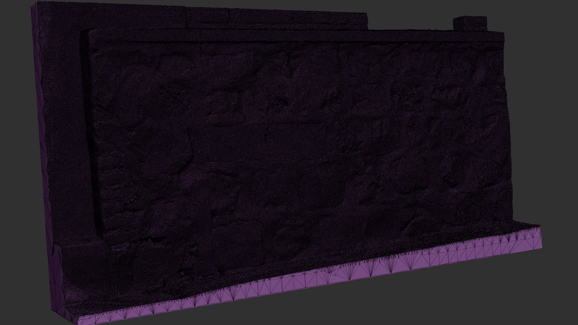 A Stone Wall 3d Scan 3D - TurboSquid 1996108