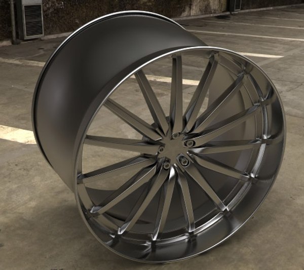 free max model car rim