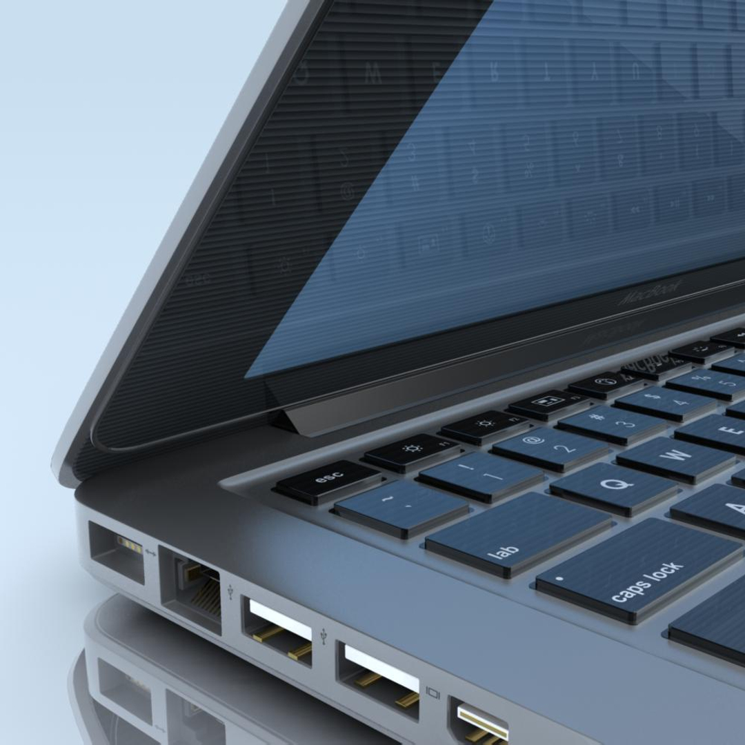 3d notebook apple macbook 15