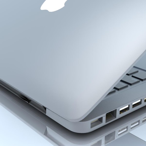 3d notebook apple macbook 15