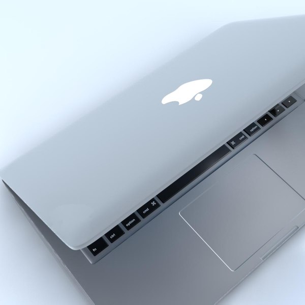 3d notebook apple macbook 15