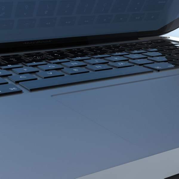 3d notebook apple macbook 15