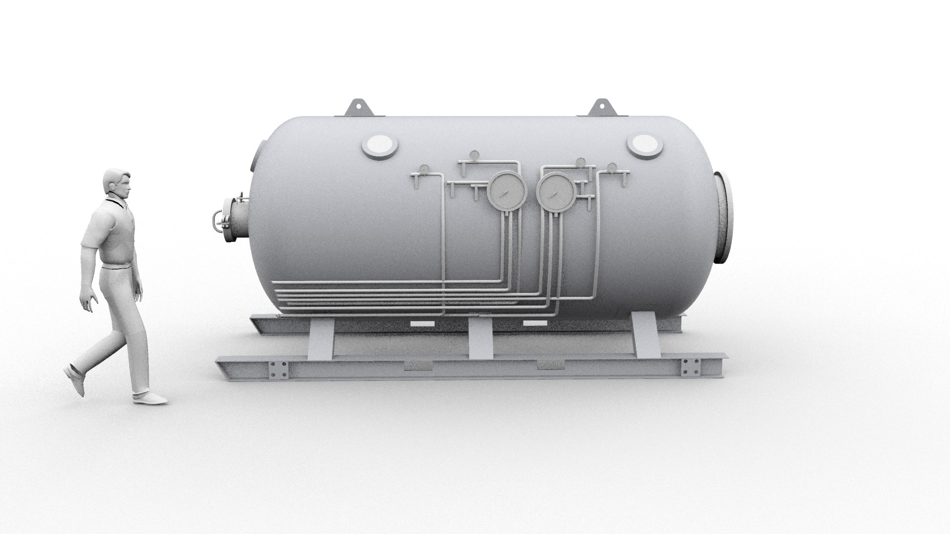 3D Chamber1800 - TurboSquid 2229044