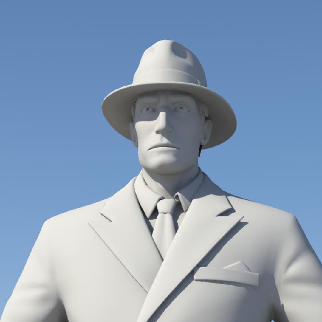 Gangster character 3D model - TurboSquid 1272284