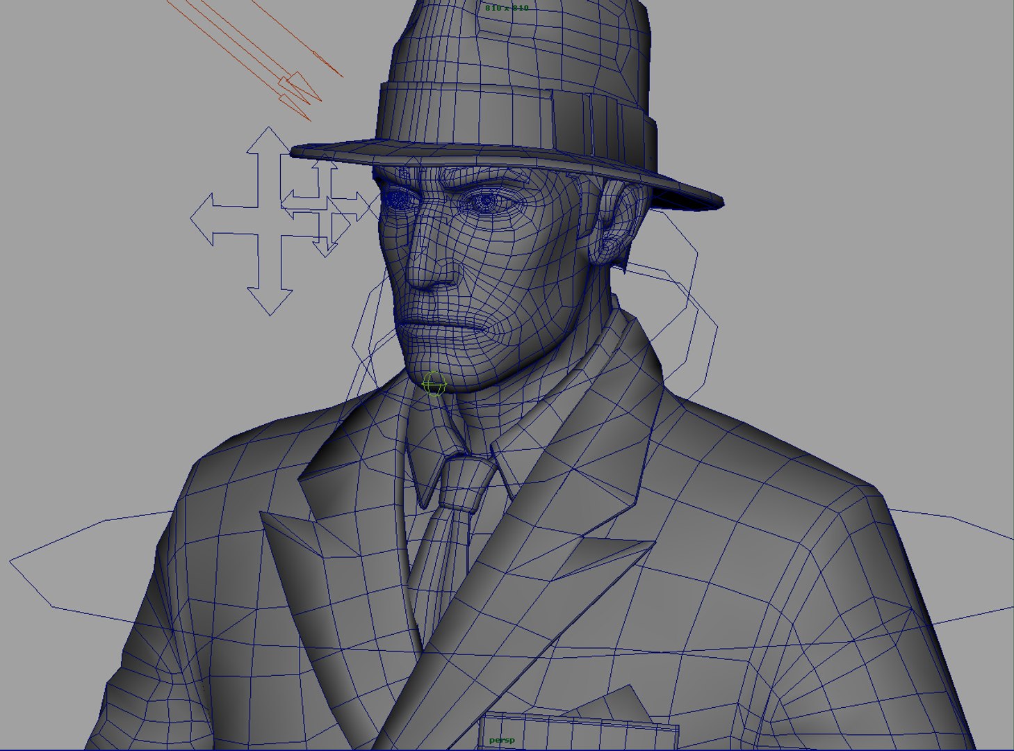 Gangster character 3D model - TurboSquid 1272284