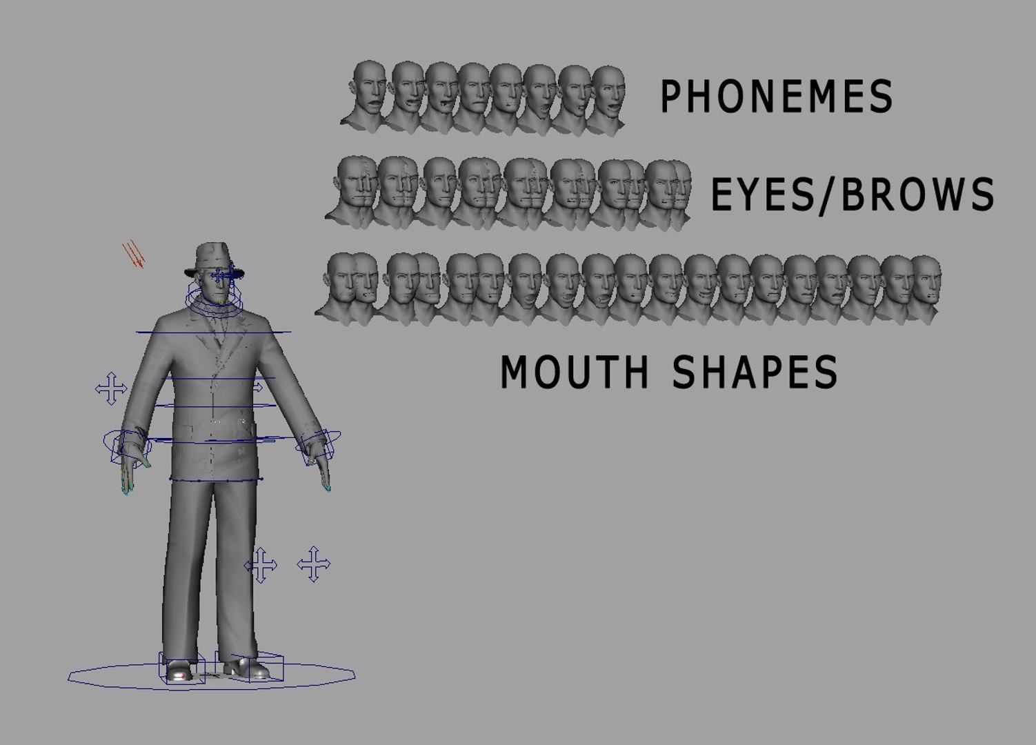 Gangster character 3D model - TurboSquid 1272284