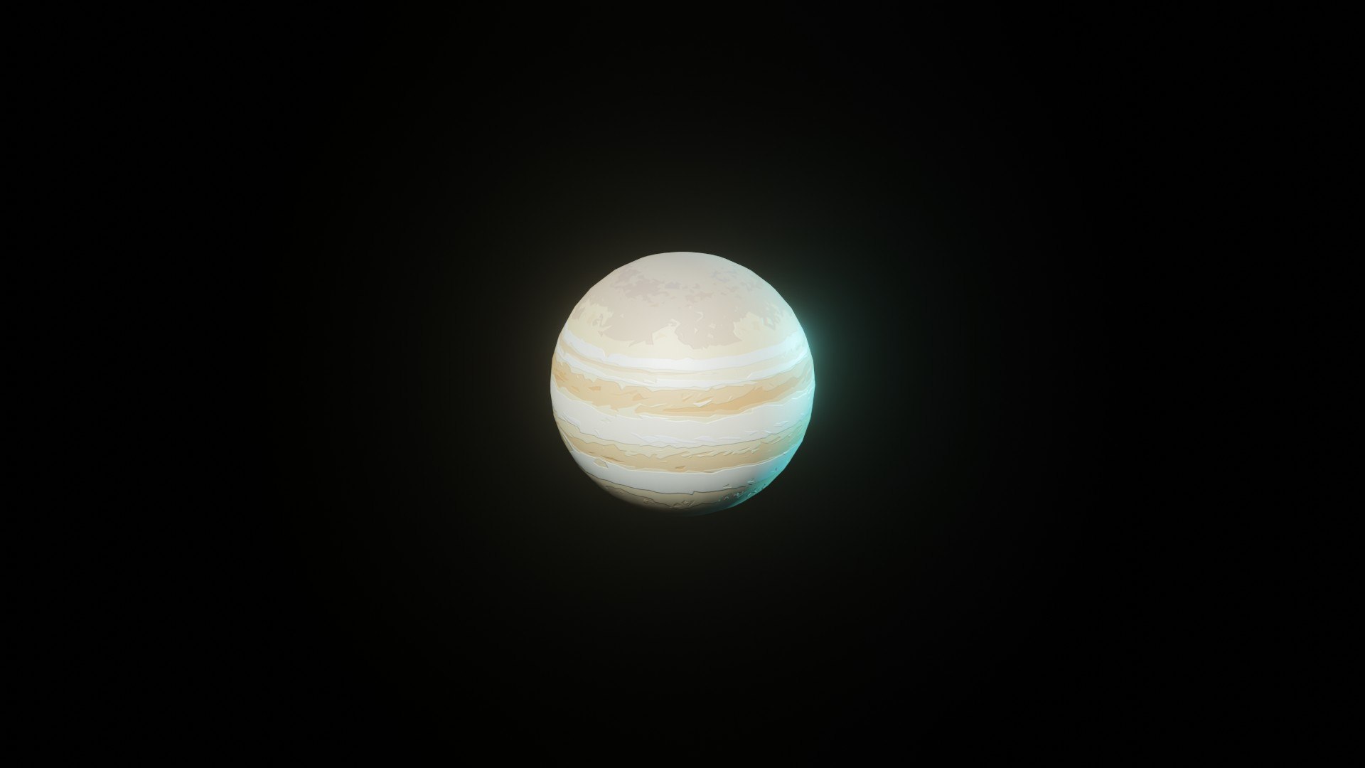 3D Stylized Planet Jupiter 2k 4k 8k Textures Model - TurboSquid 2130908