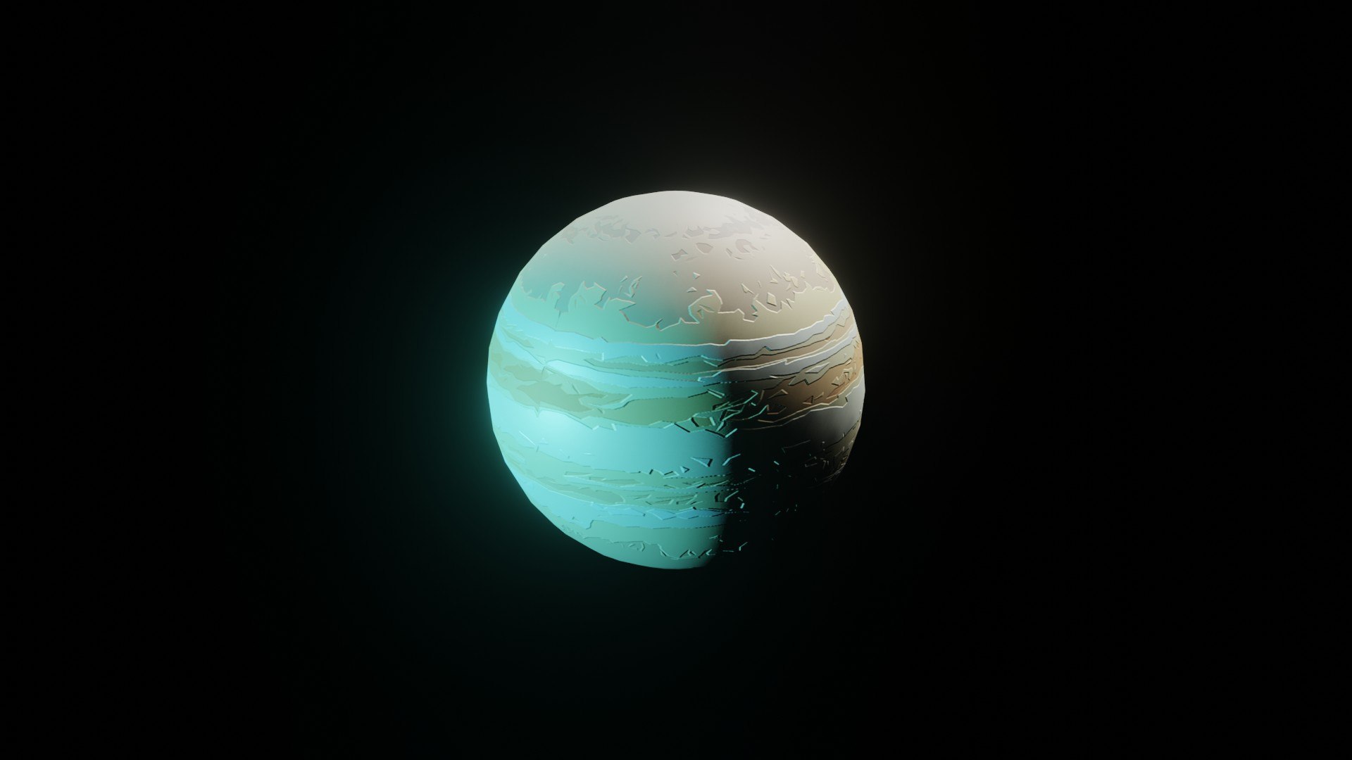 3D Stylized Planet Jupiter 2k 4k 8k Textures Model - TurboSquid 2130908