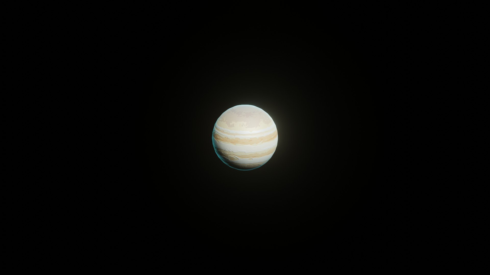 3D Stylized Planet Jupiter 2k 4k 8k Textures Model - TurboSquid 2130908