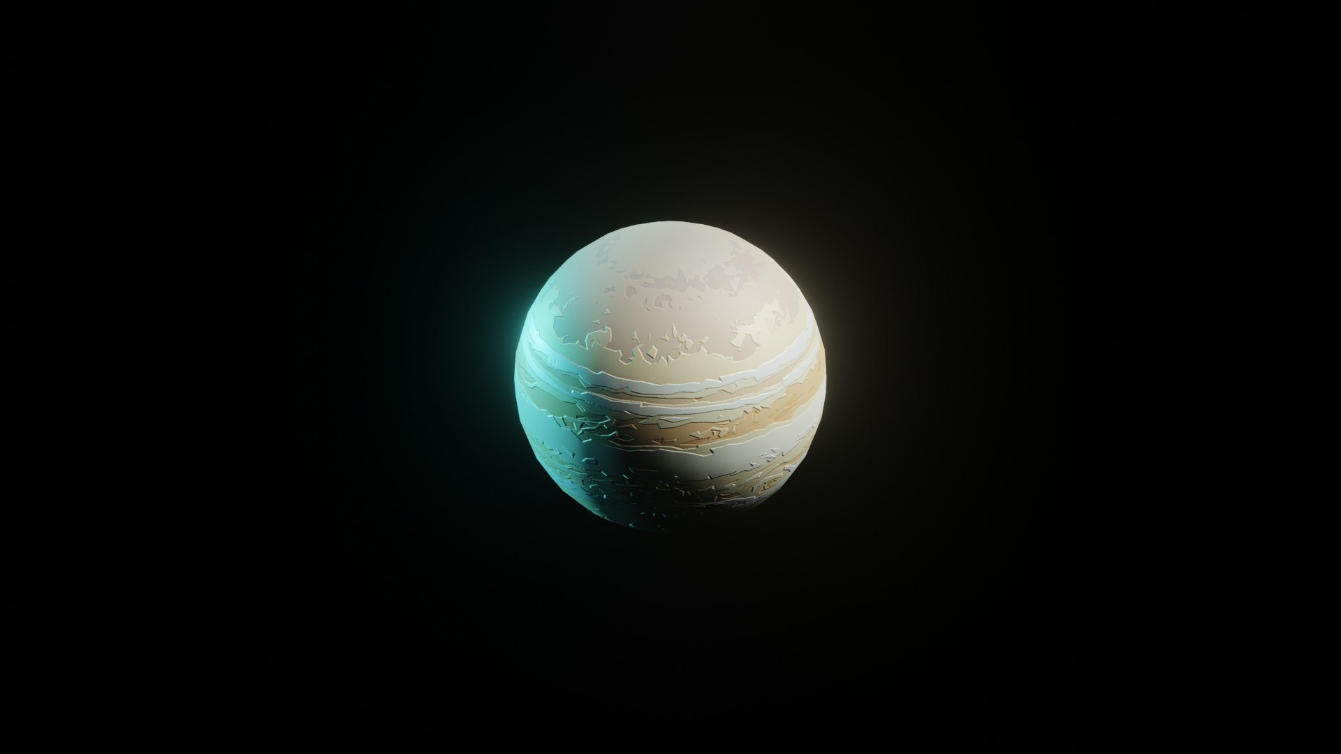 3D Stylized Planet Jupiter 2k 4k 8k Textures model - TurboSquid 2130908