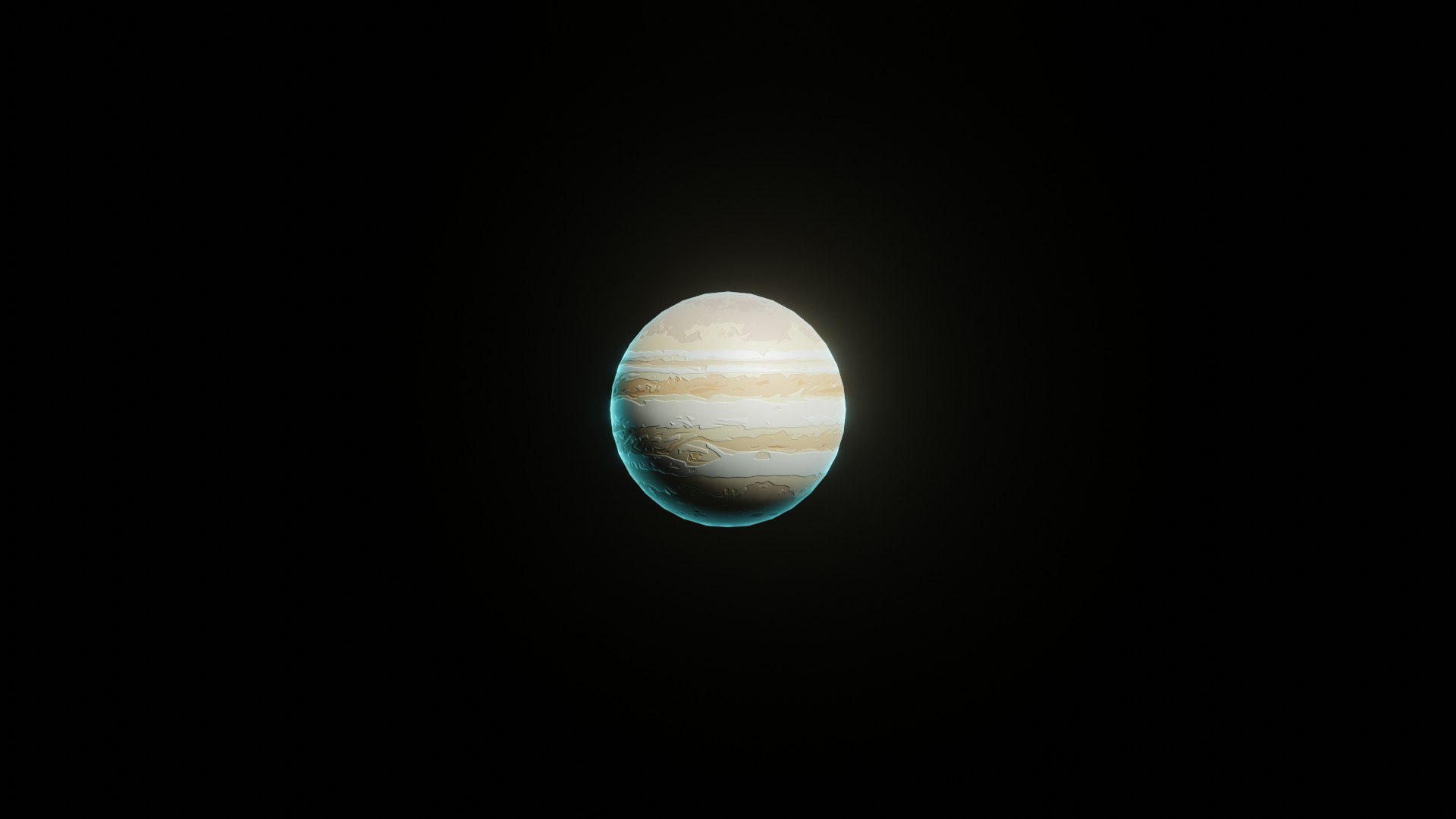 3D Stylized Planet Jupiter 2k 4k 8k Textures Model - TurboSquid 2130908