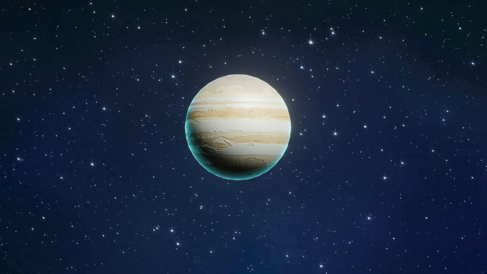 3D Stylized Planet Jupiter 2k 4k 8k Textures Model - TurboSquid 2130908