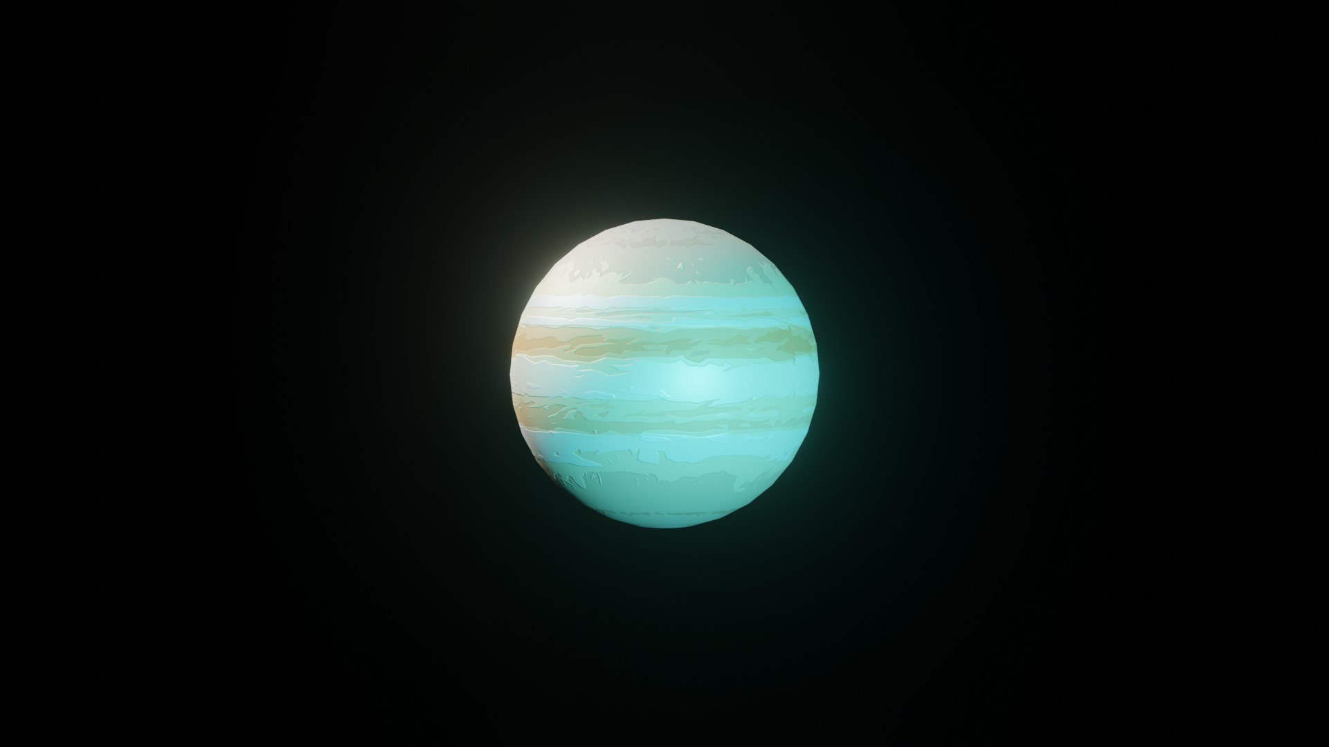 3D Stylized Planet Jupiter 2k 4k 8k Textures Model - TurboSquid 2130908