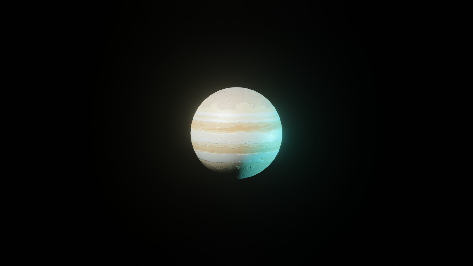 3D Stylized Planet Jupiter 2k 4k 8k Textures Model - TurboSquid 2130908