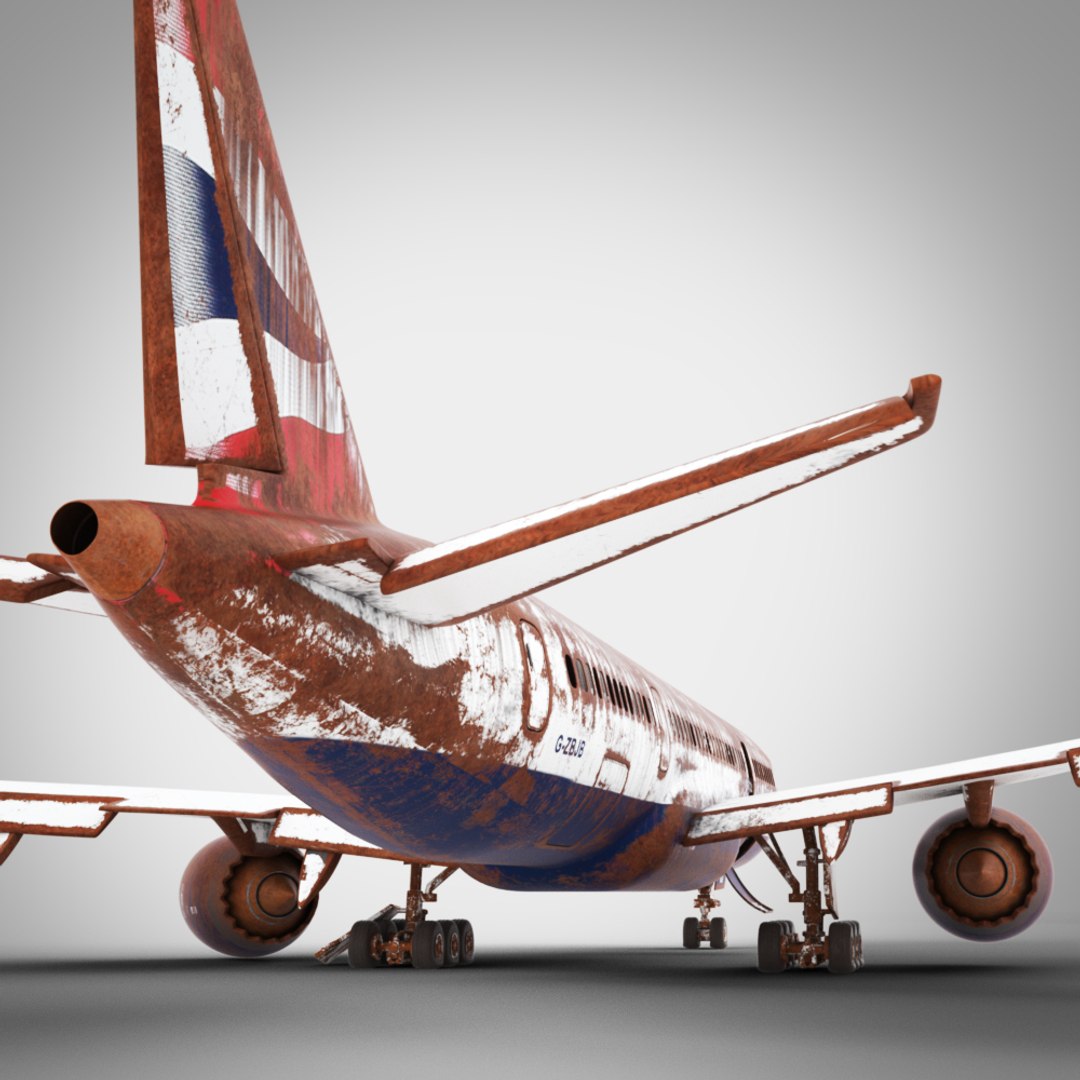 3d Old Boeing 787
