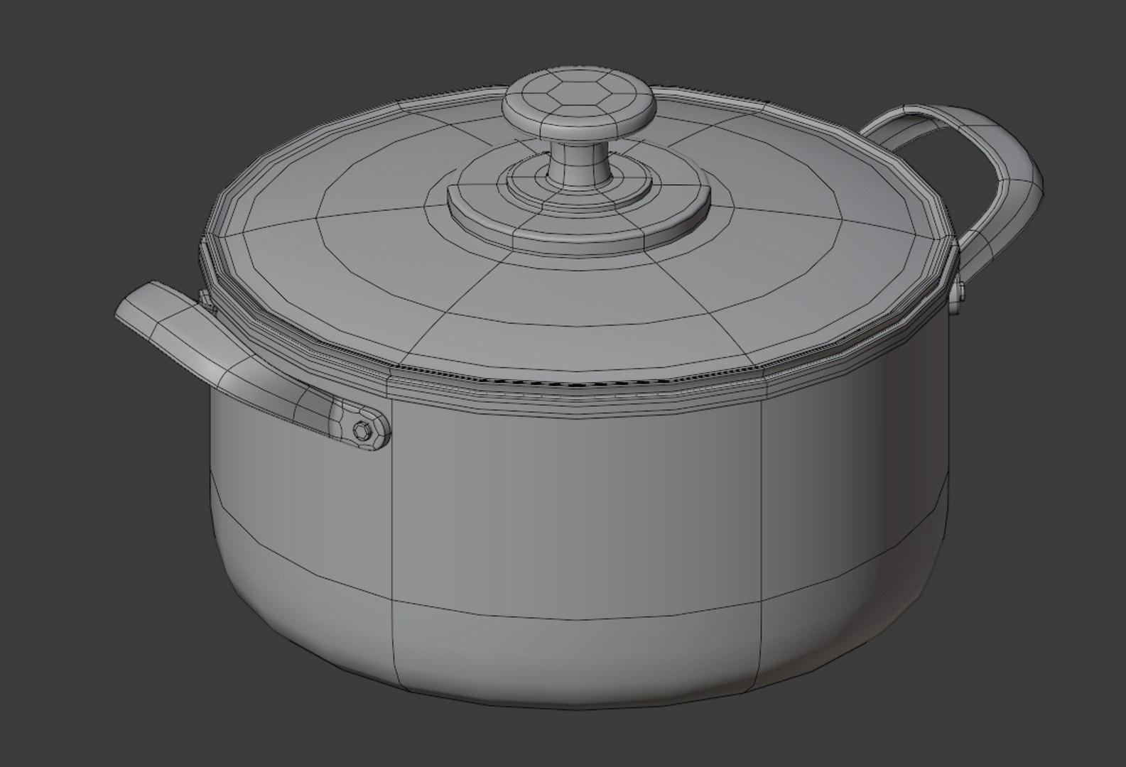 Kitchen Pot 3D Model - TurboSquid 1789398