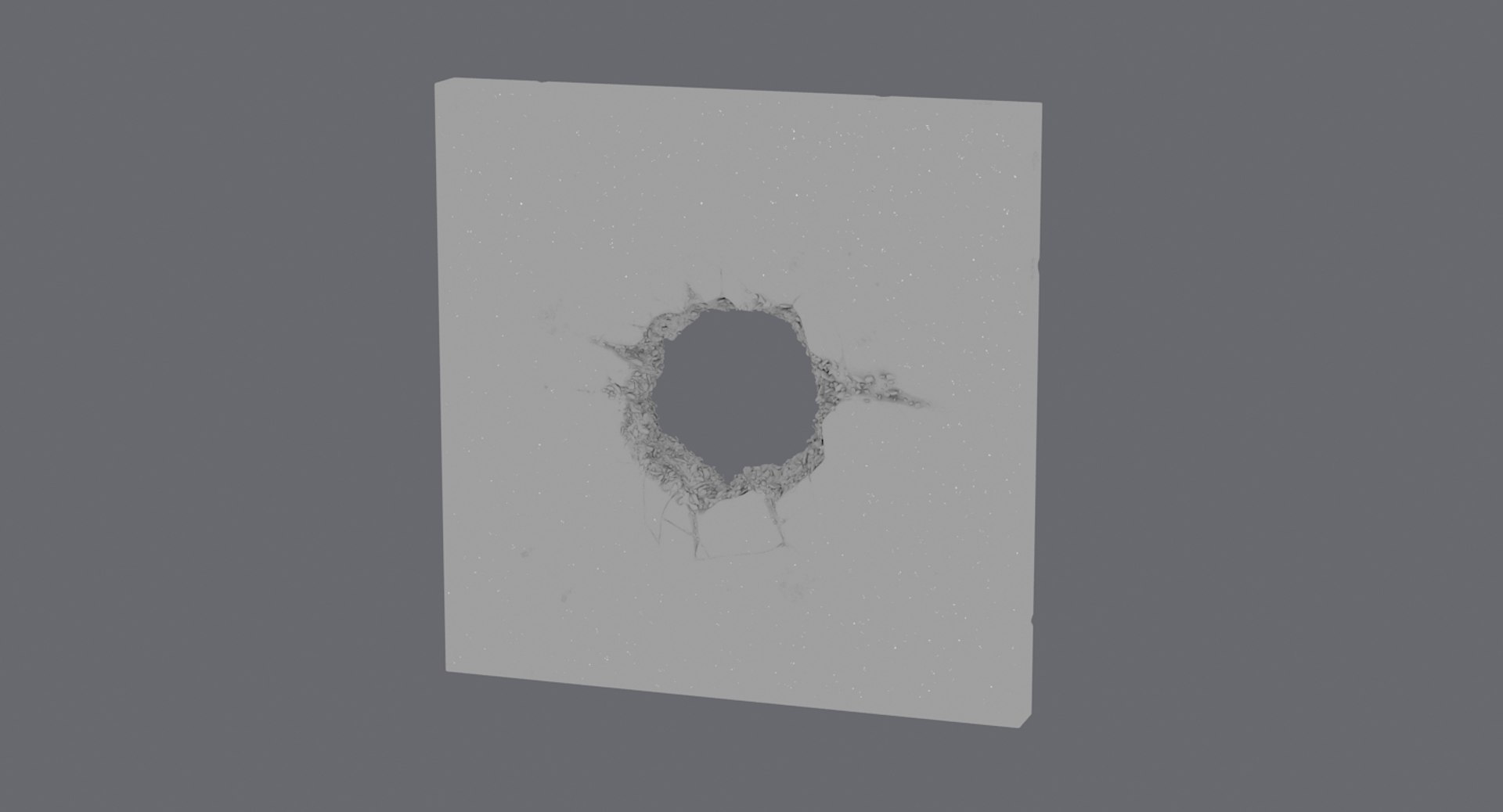 Structural Impact Concrete 3d Max