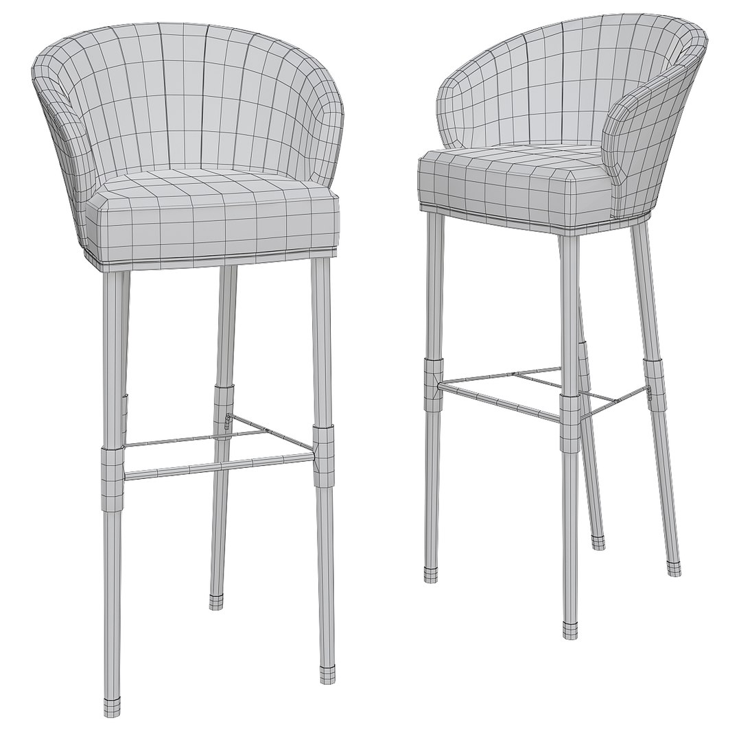 Bar Chair Model - TurboSquid 1566659