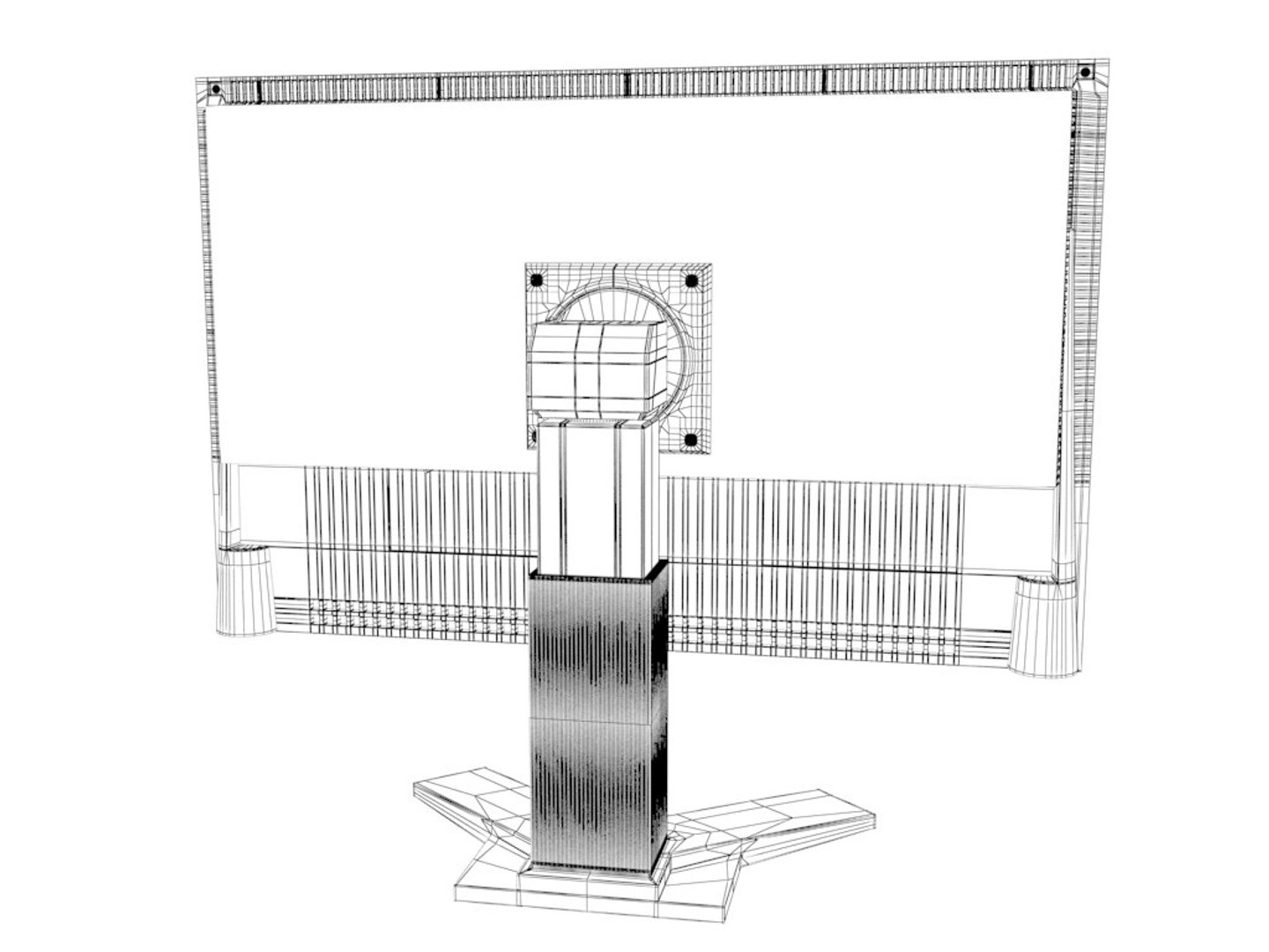 3d Model Eizo Monitor