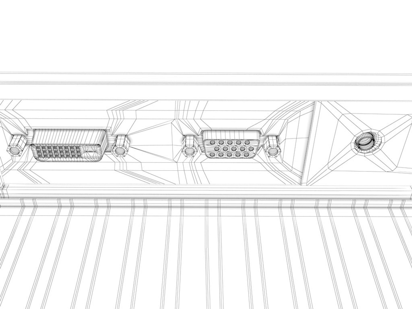 3d Model Eizo Monitor