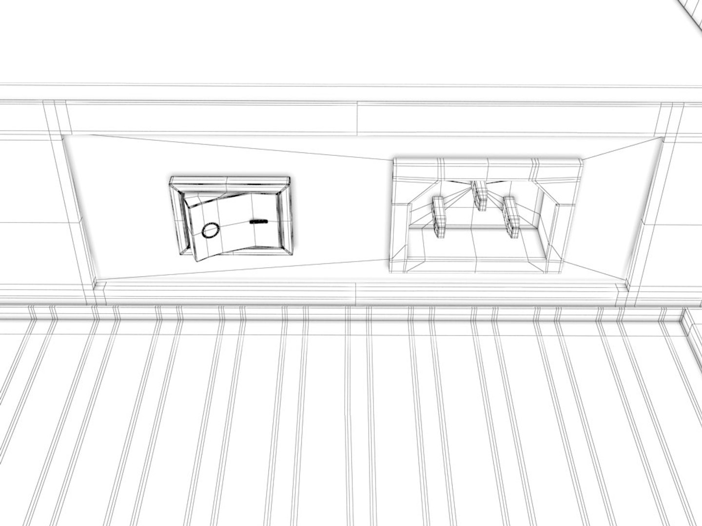 3d Model Eizo Monitor