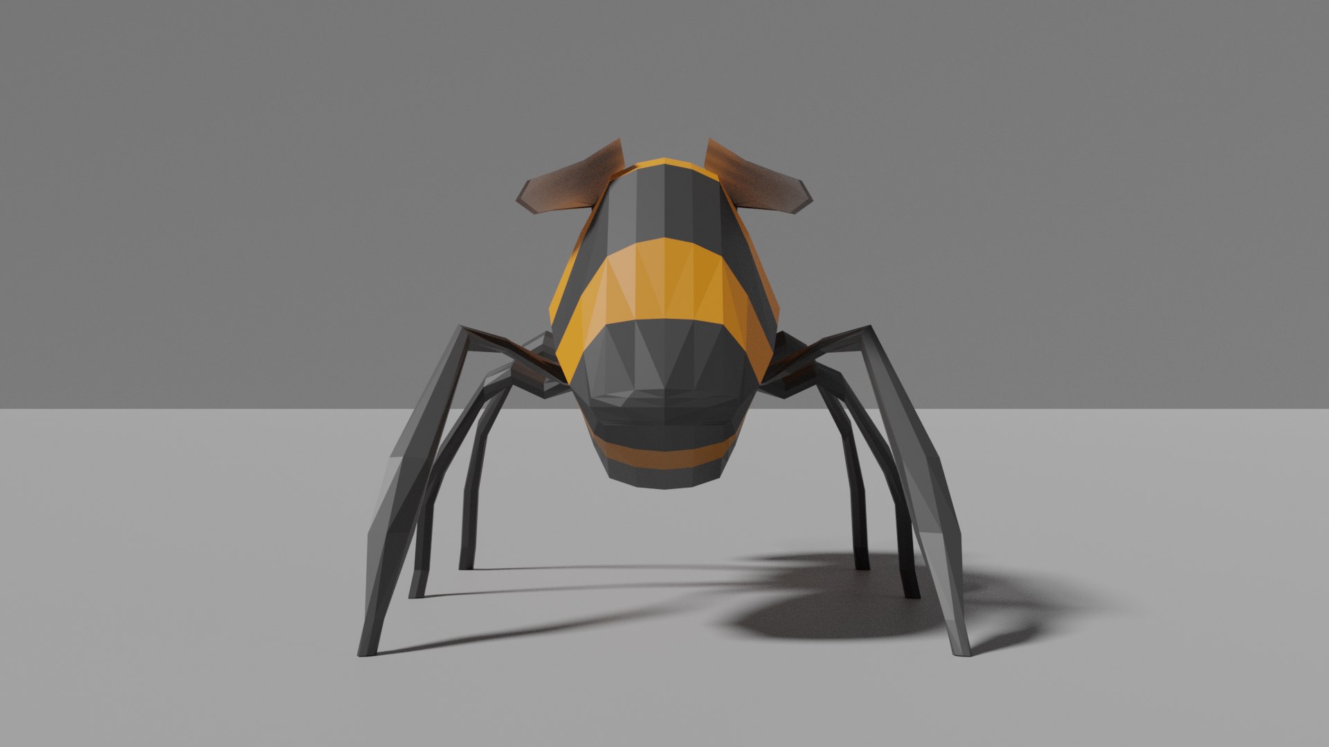 Low-poly Bee 3D - TurboSquid 1777195
