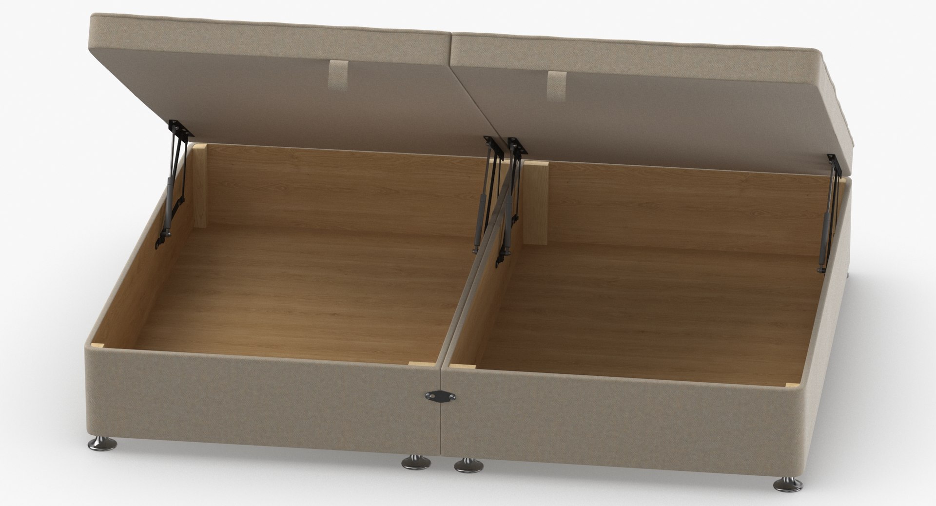 3D Bed Base 07 Open - TurboSquid 1479046