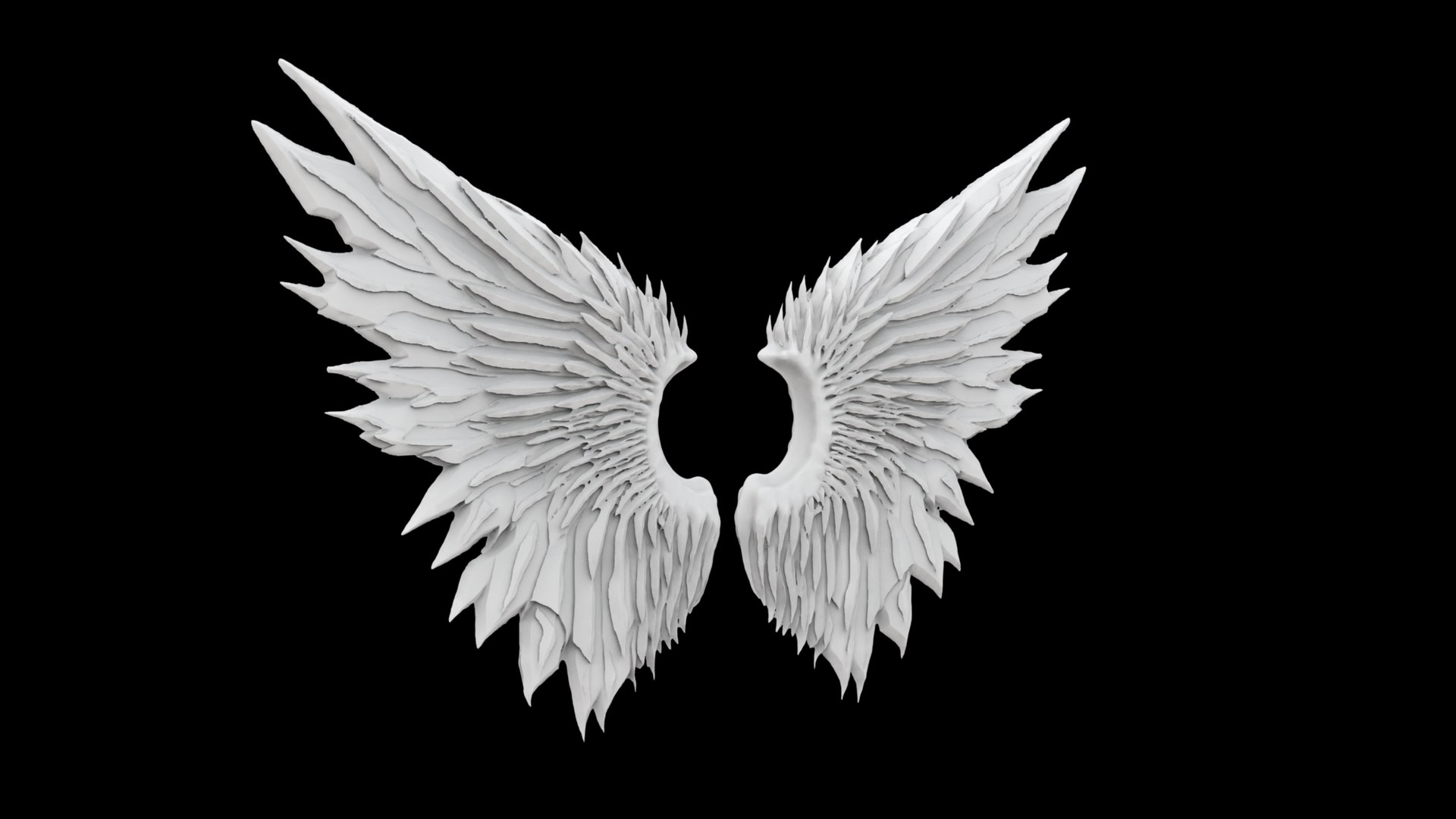 Ice Shard Wings 3d Print Model 3D Model - TurboSquid 2457256