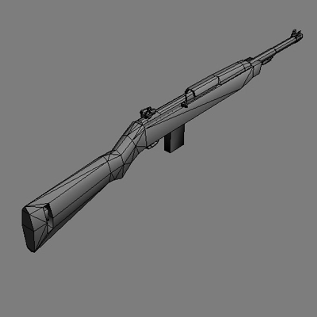 3ds Max M1 Carbine