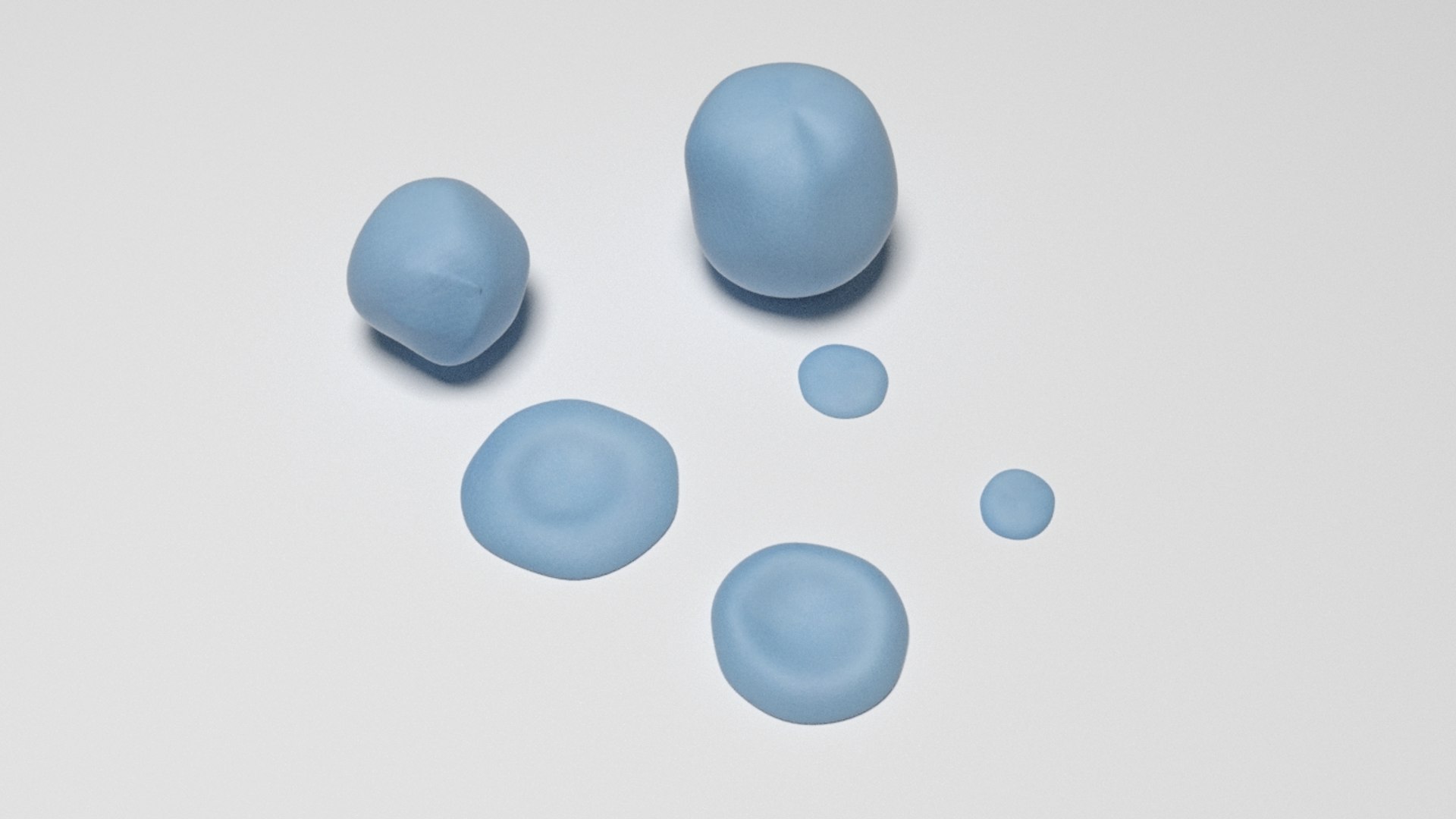 Blu Tack 3D Model - TurboSquid 1607393