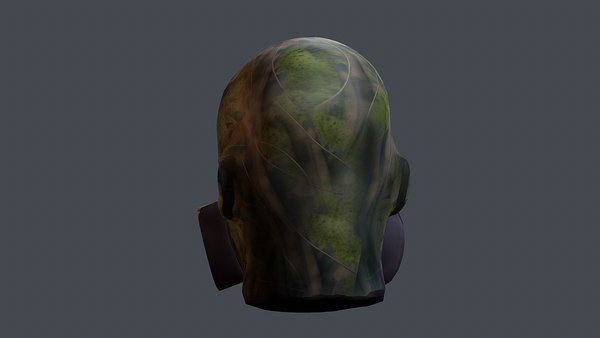 Safety helmet plastic mask protection pollution ball shaped sphere head ...