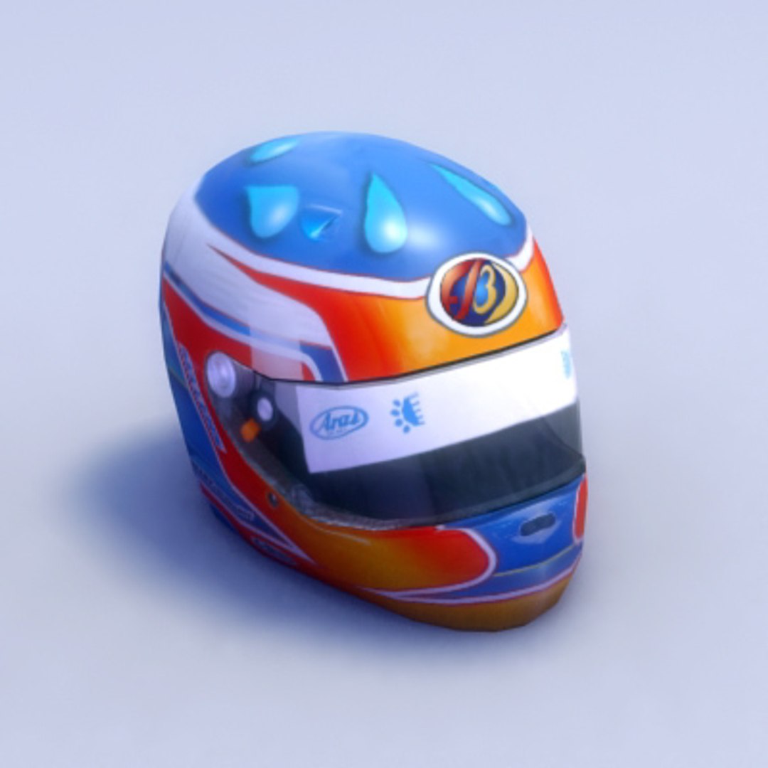 3d Model Racing Driver Equipment