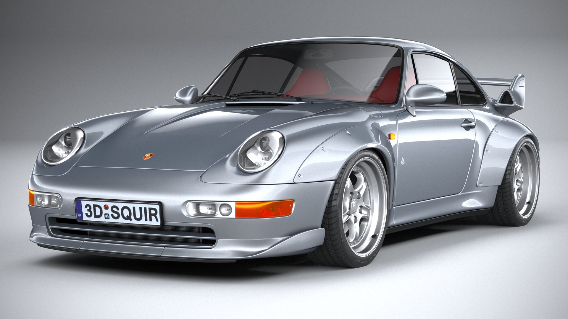 3D Porsche 911 GT2 993 1993 Model - TurboSquid 2012845