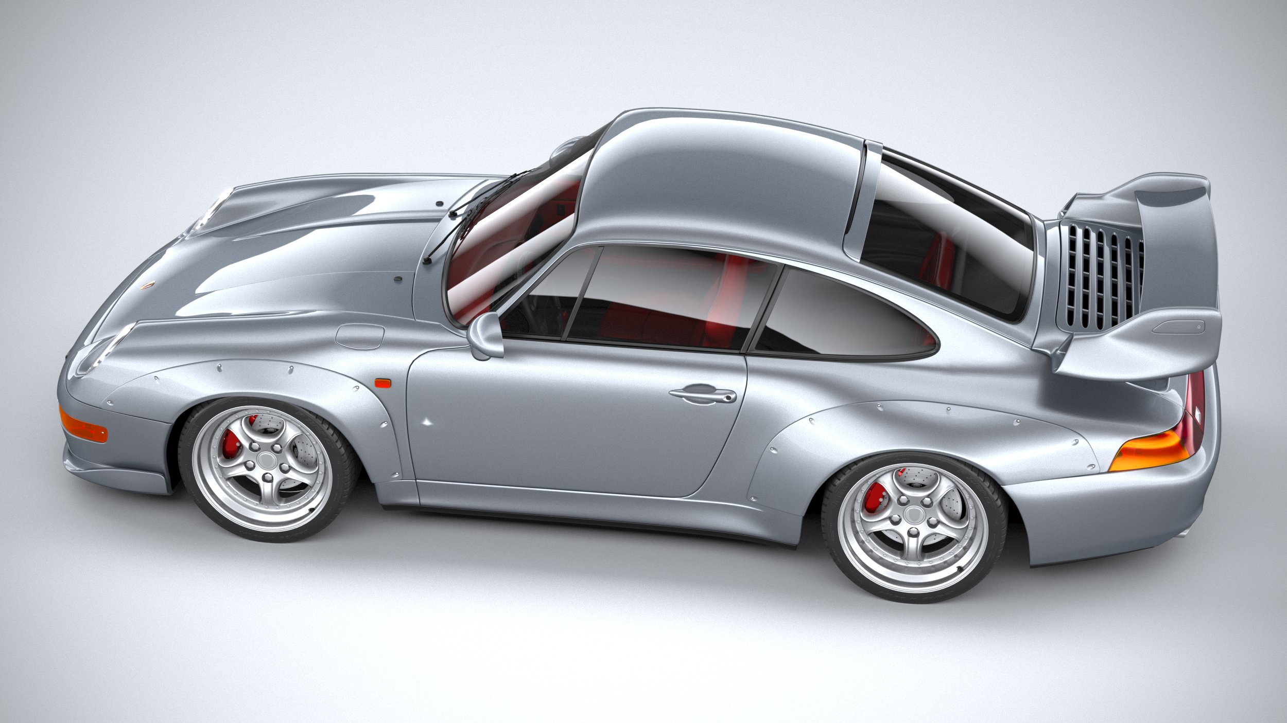 Porsche 911 GT2 993 19933Dモデル - TurboSquid 2012845