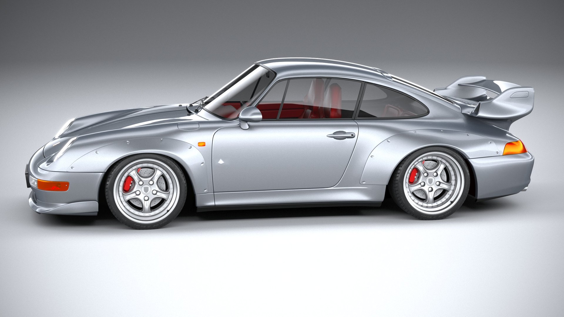 3D Porsche 911 GT2 993 1993 Model - TurboSquid 2012845