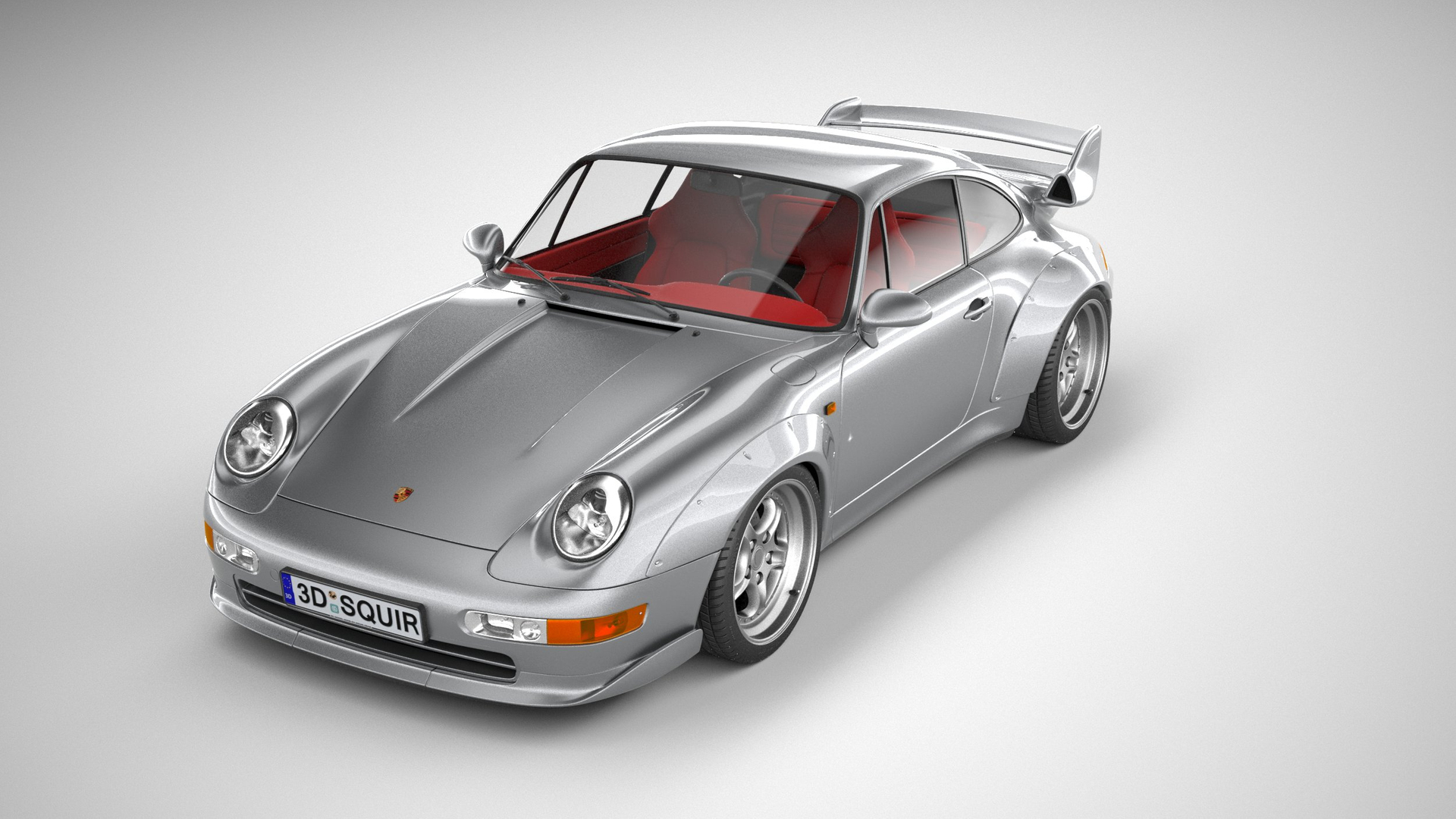 3D Porsche 911 GT2 993 1993 Model - TurboSquid 2012845
