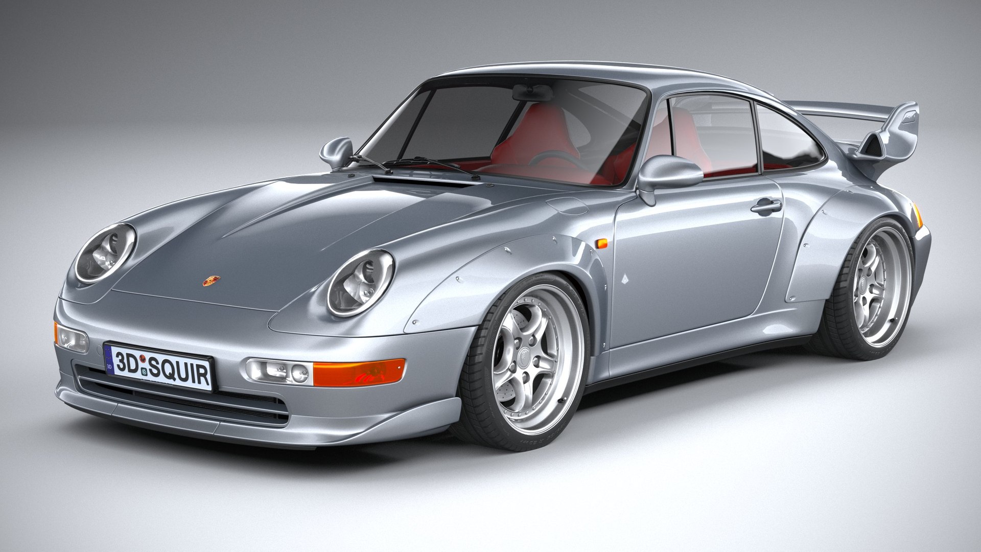 3D Porsche 911 GT2 993 1993 Model - TurboSquid 2012845