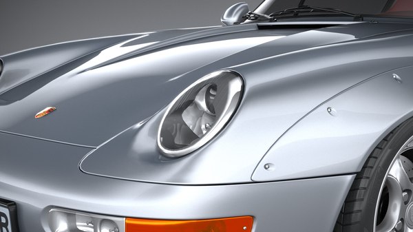 3D Porsche 911 GT2 993 1993 model - TurboSquid 2012845