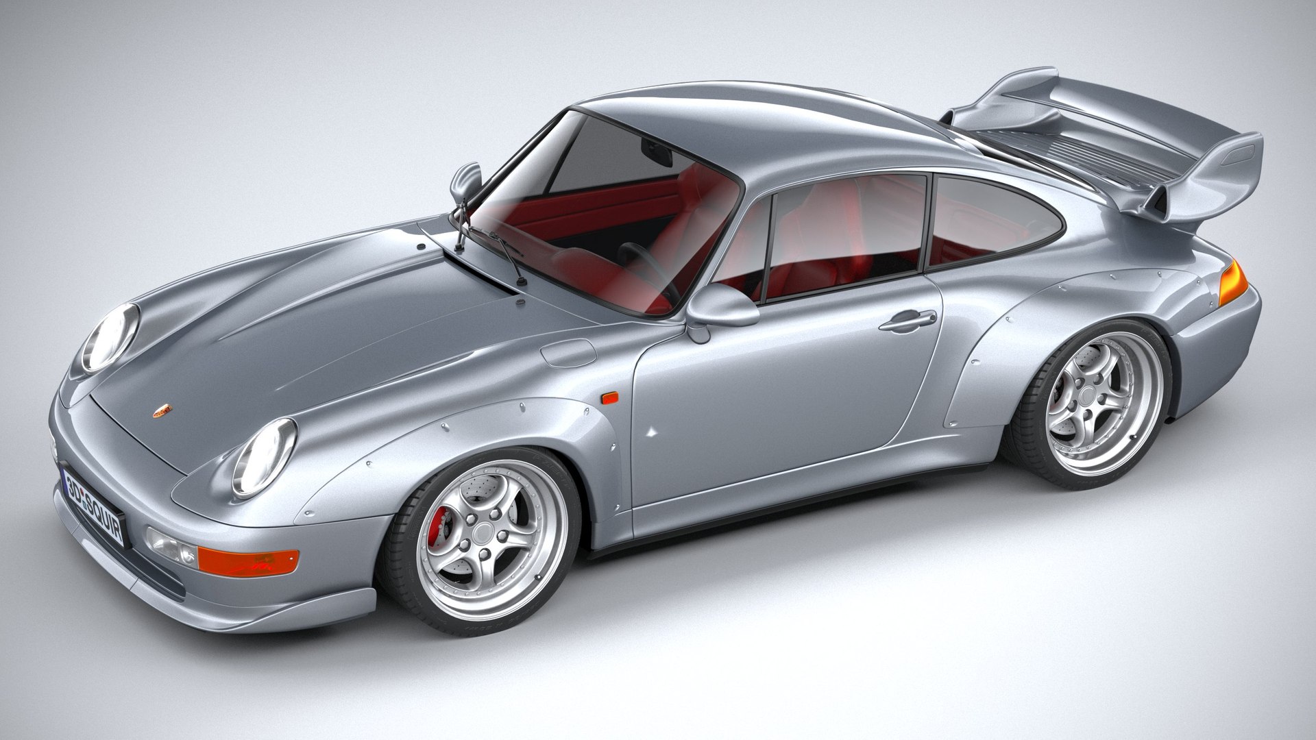 3D Porsche 911 GT2 993 1993 Model - TurboSquid 2012845