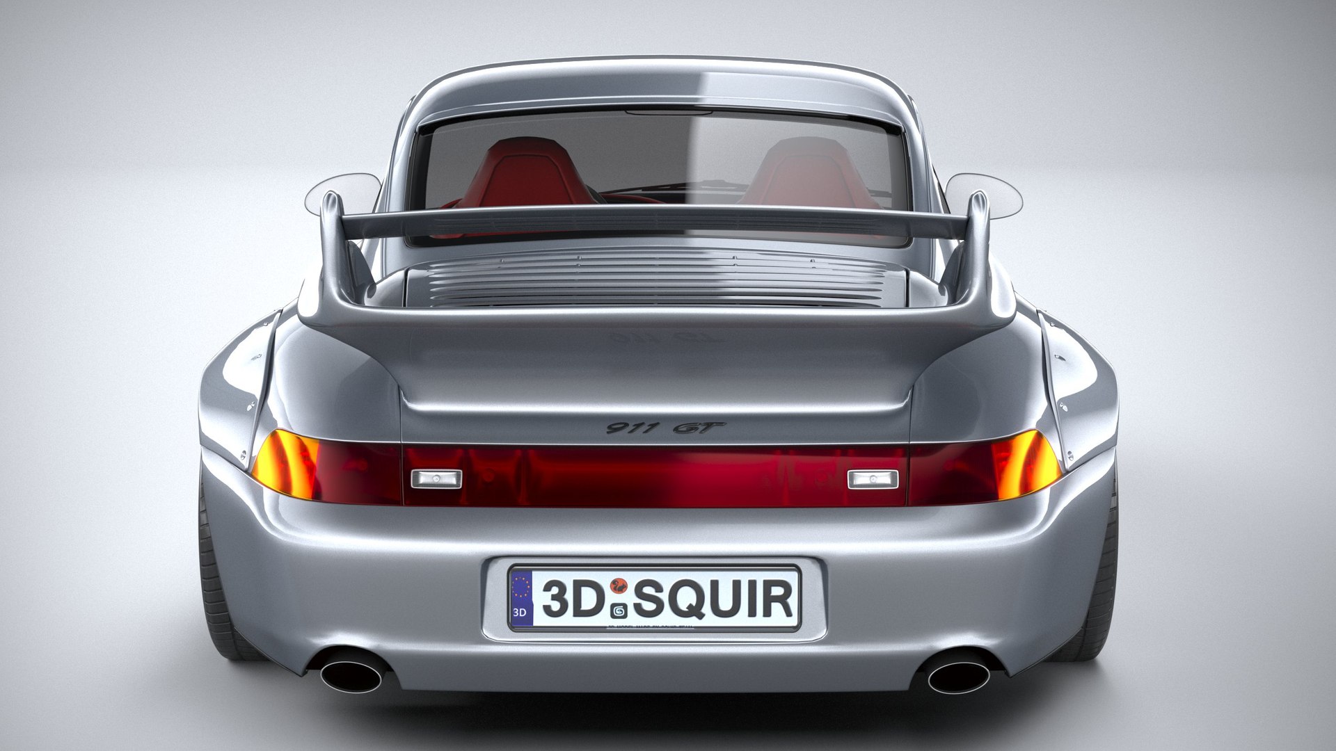 3D Porsche 911 GT2 993 1993 Model - TurboSquid 2012845