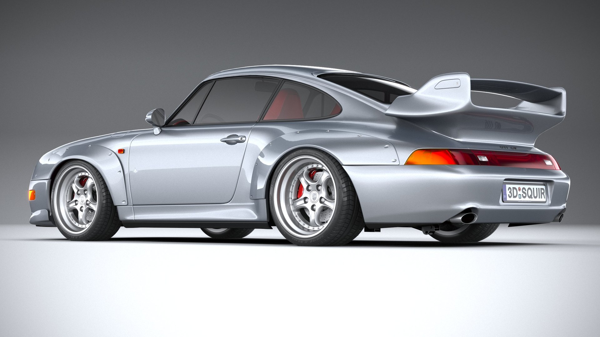 3D Porsche 911 GT2 993 1993 Model - TurboSquid 2012845