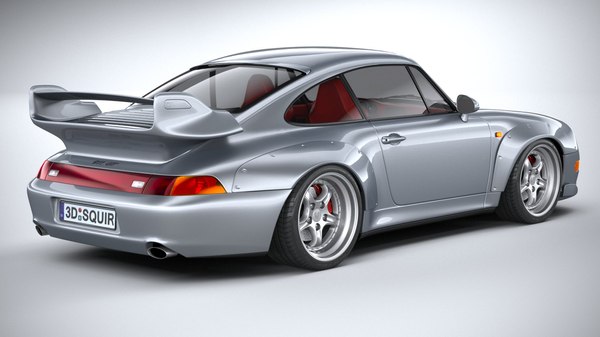 3D Porsche 911 GT2 993 1993 model - TurboSquid 2012845