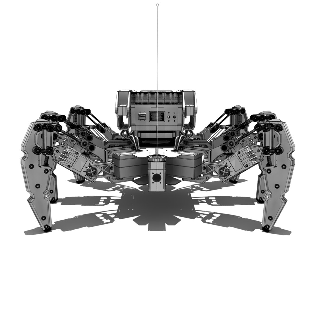 3d Kmr-6 Hexapod Robot Kondo