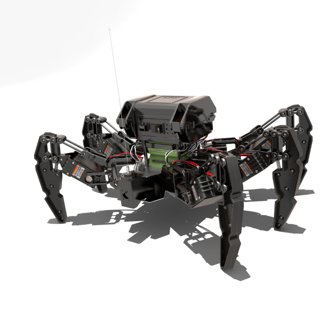 3d kmr-6 hexapod robot kondo