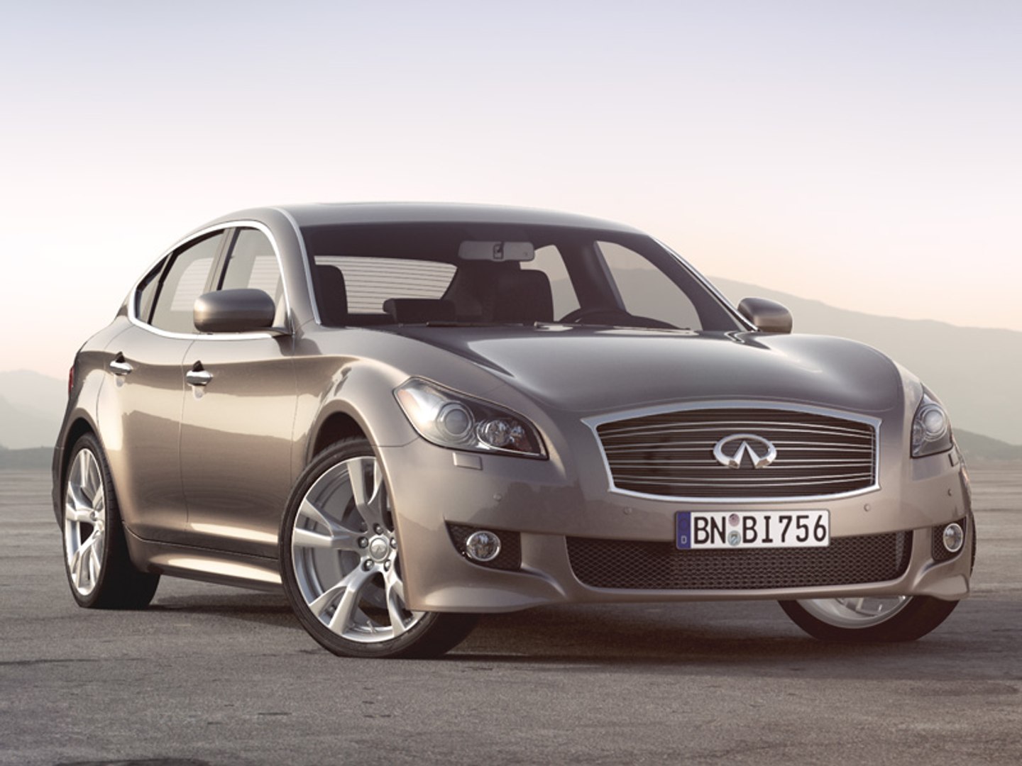 Infiniti M56 3d Max