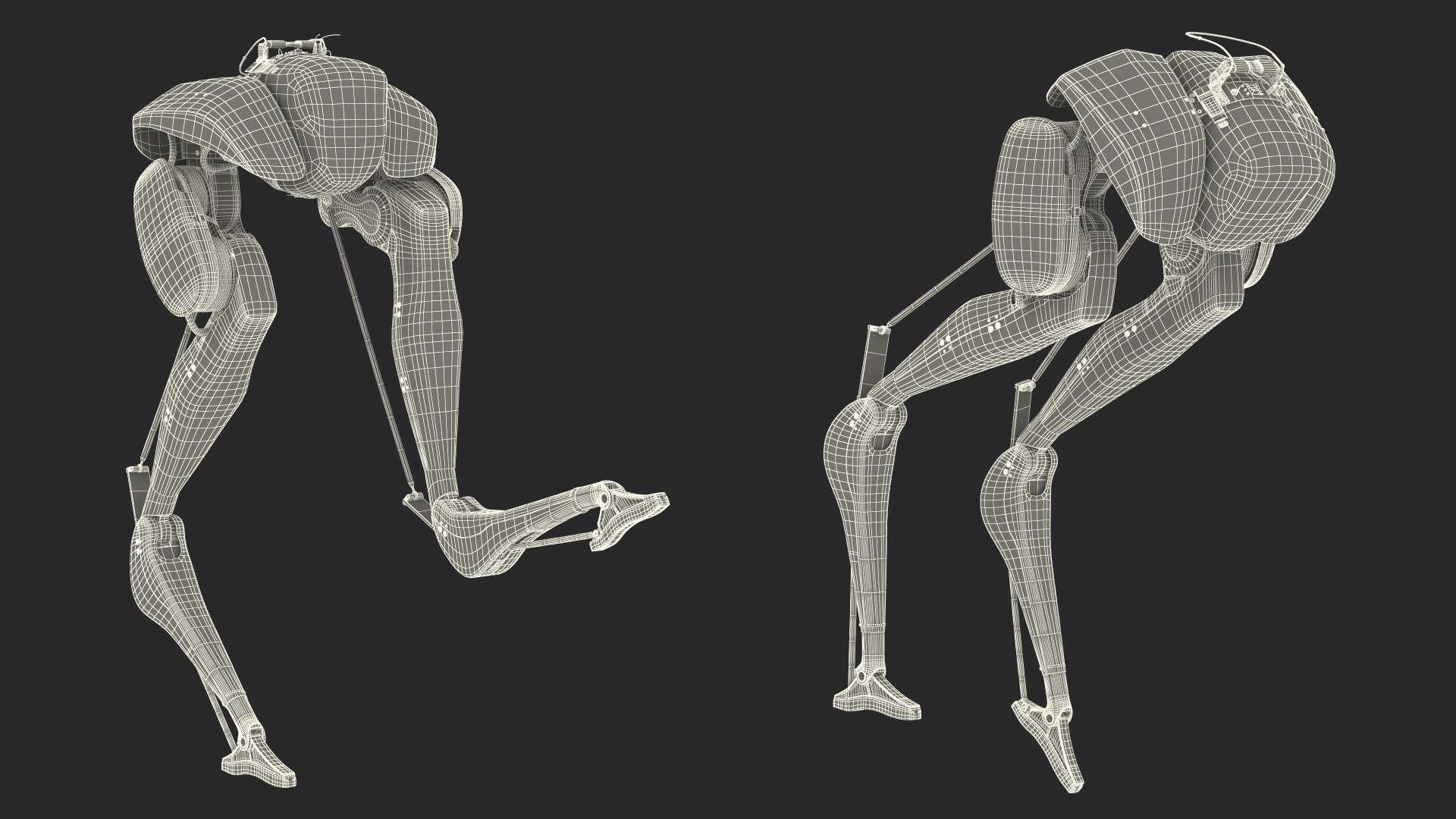 Cassie Robot Blue Rigged 3D - TurboSquid 2195773