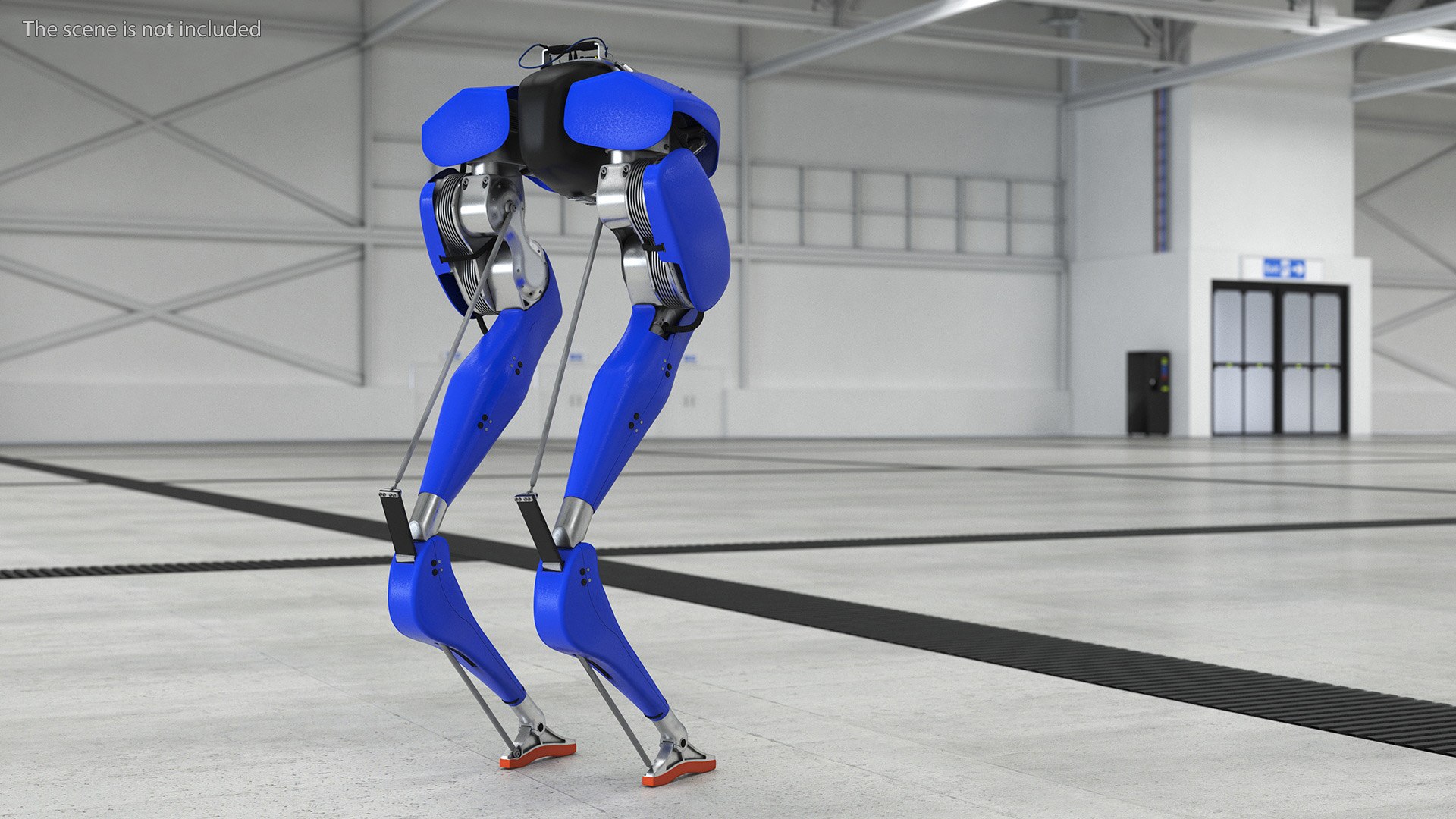 Cassie Robot Blue Rigged 3D - TurboSquid 2195773